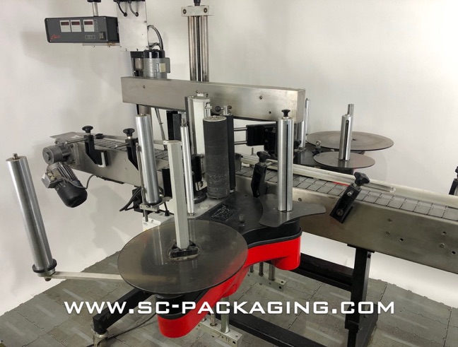 Harland Comet Front And Back Automatic Labeling Machine Used